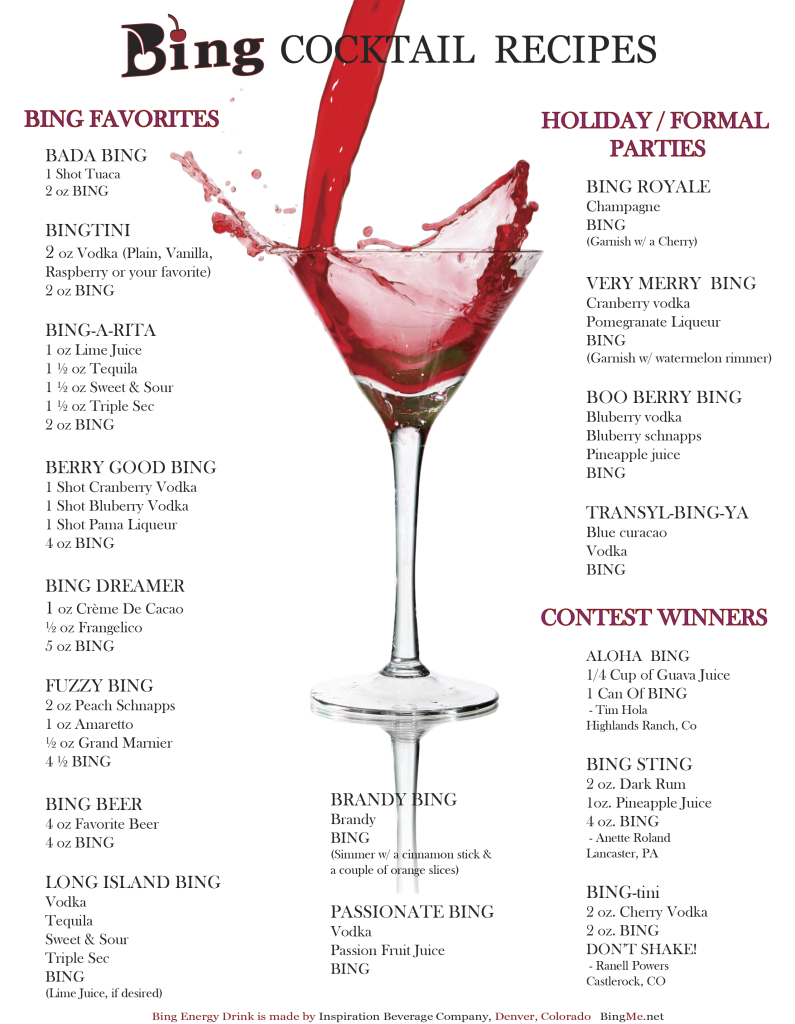 Petey’s Bing Energy | The Best Energy Drink